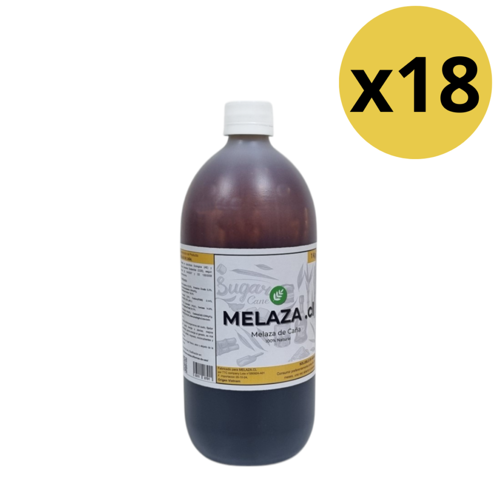 Pack x18 uni | Melaza de Caña 1Kg | Tienda Melaza.cl